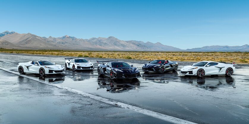 Corvette Lineup: Stingray, E-Ray, Z06, & ZR1 | Chevrolet