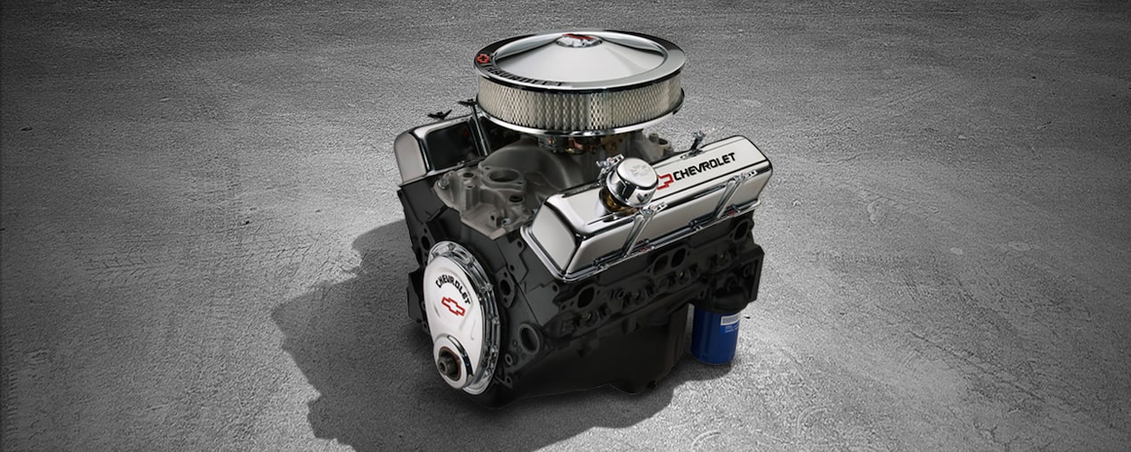 350/290 HP Small Block Crate Engine | Chevrolet Performance